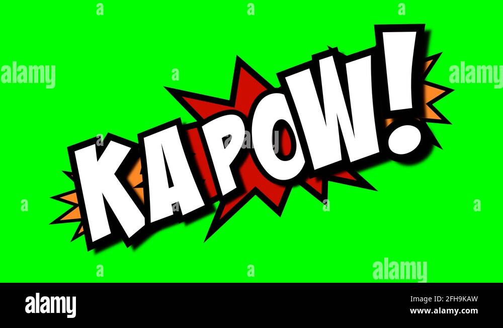 Cartoon kapow Stock Videos & Footage - HD and 4K Video Clips - Alamy