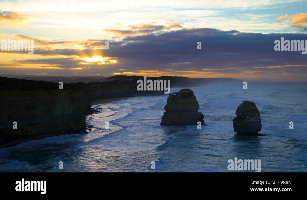 Sea stacks victoria australia Stock Videos & Footage - HD and 4K Video ...