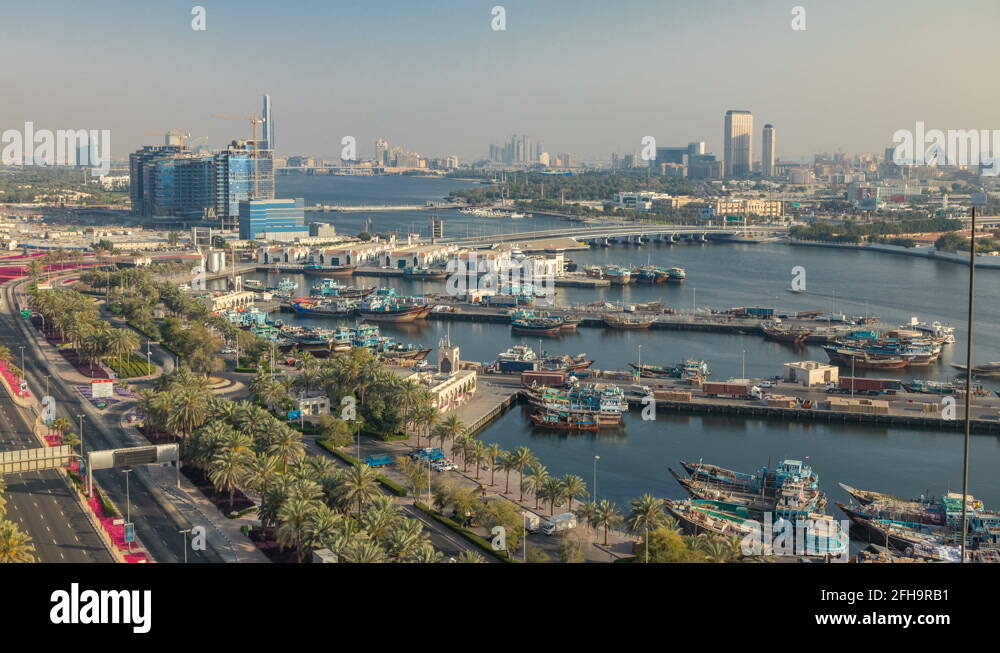 Uae dhow ship boat cargo river Stock Videos & Footage - HD and 4K Video ...