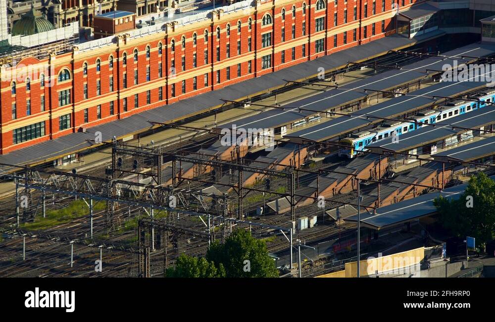 Flinders street station platform melbourne Stock Videos & Footage - HD ...