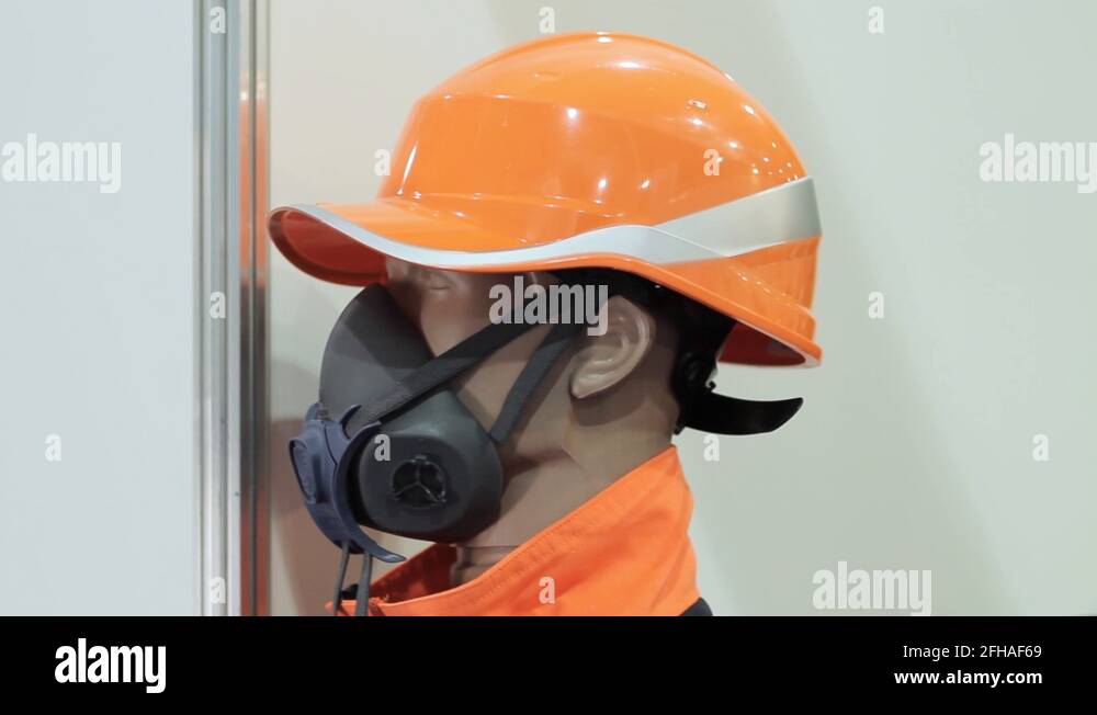 Man firefighter mask helmet Stock Videos & Footage - HD and 4K Video ...