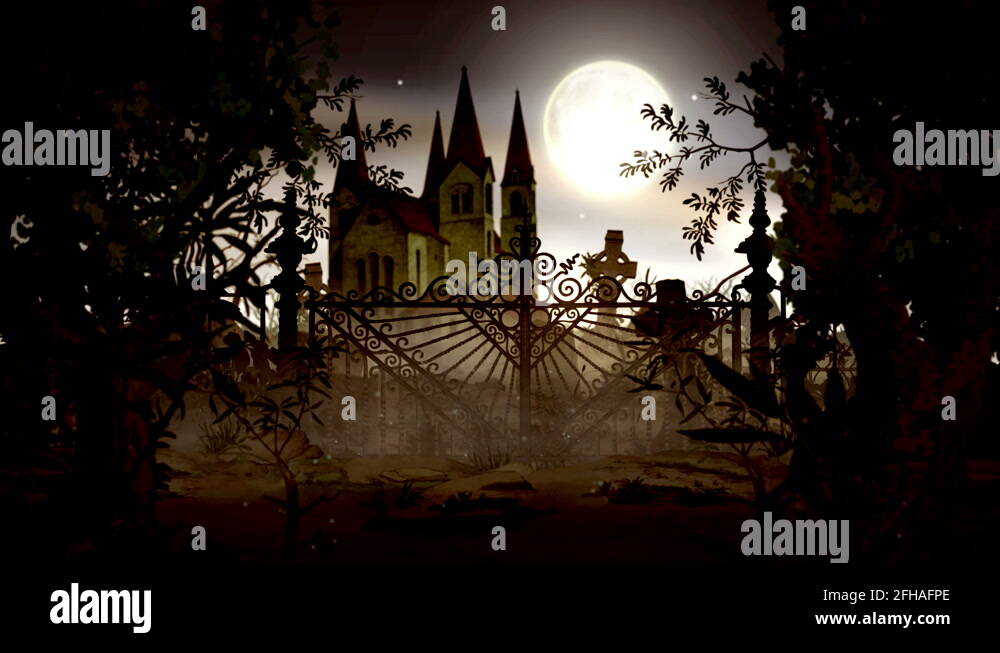 Gothic gate to cemetery Stock Videos & Footage - HD and 4K Video Clips ...