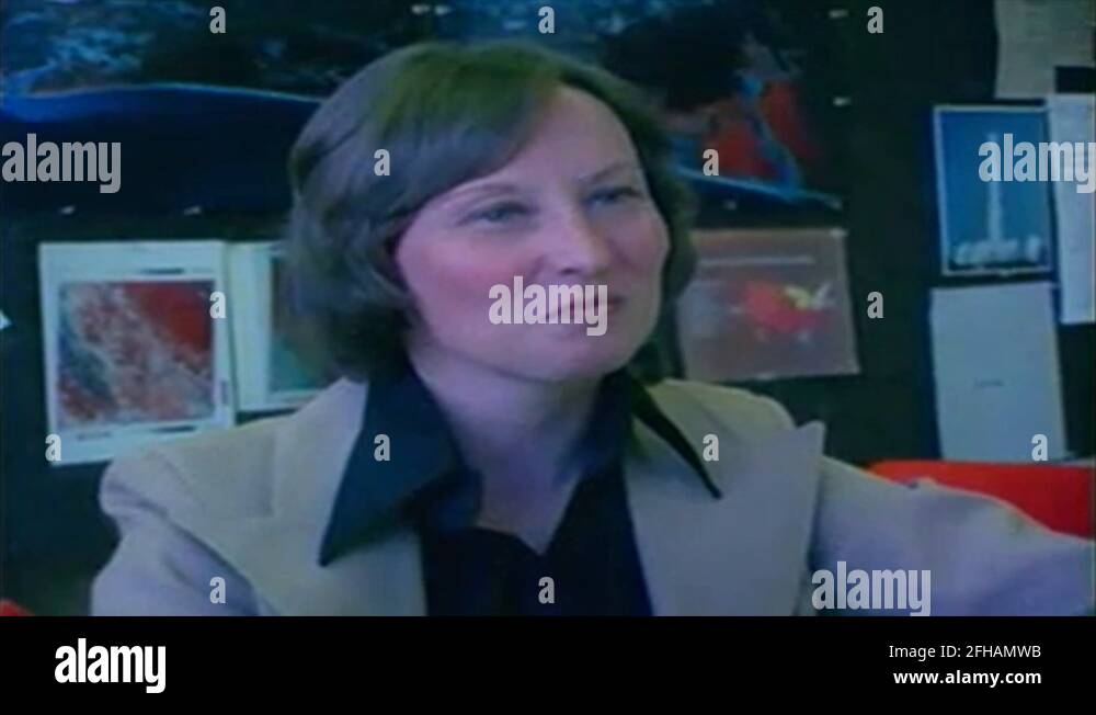 Susan Norman at NASA space center - 1981 Stock Video Footage - Alamy
