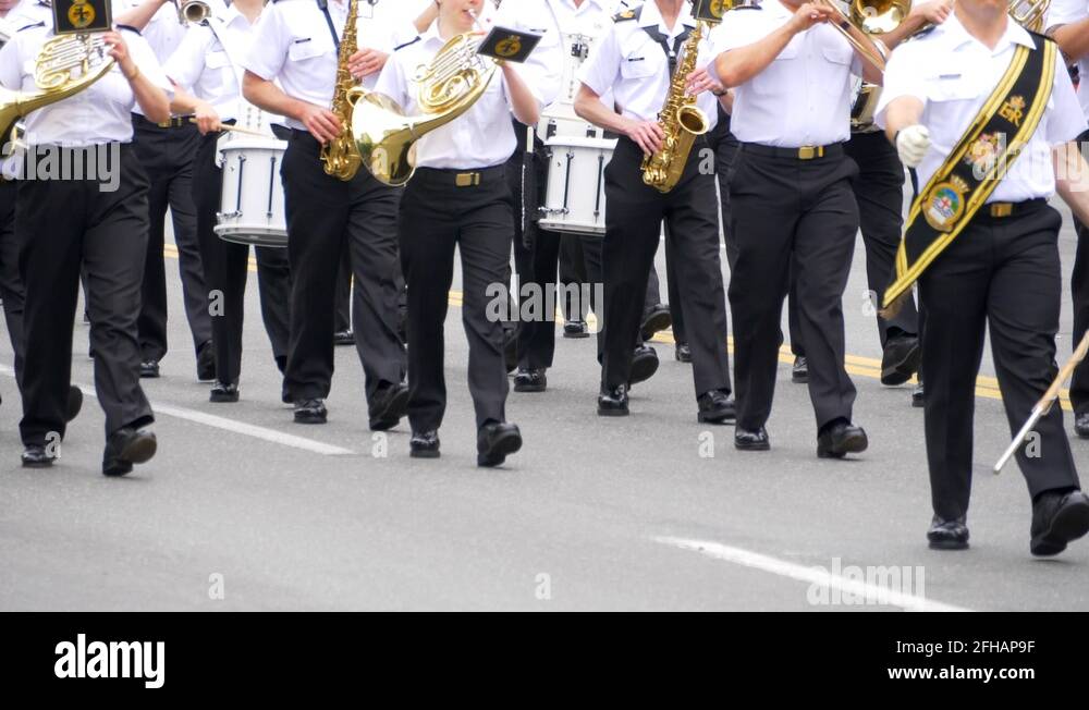 Marching band parade squad Stock Videos & Footage - HD and 4K Video ...