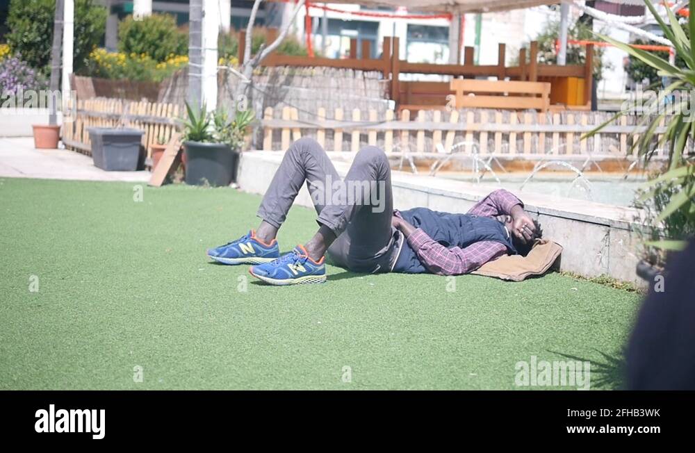 Homeless black man Stock Videos & Footage - HD and 4K Video Clips - Alamy