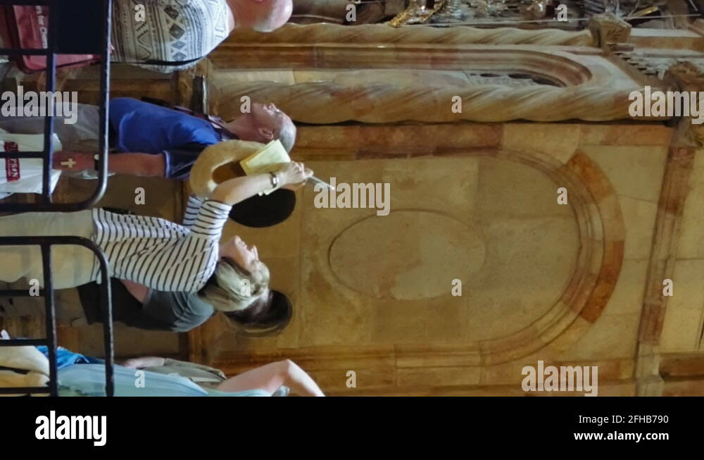 Jesus Christ Empty Tomb in Jerusalem Stock Video Footage - Alamy