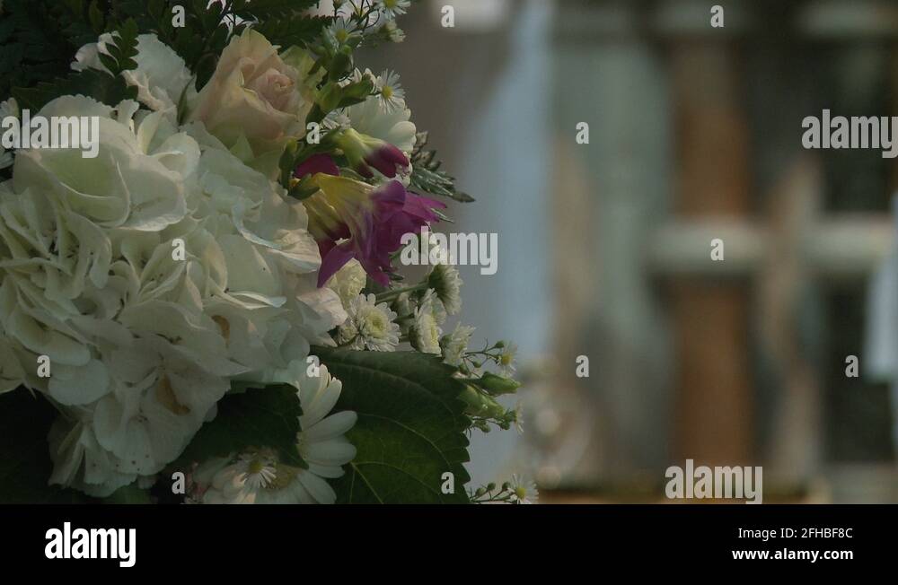 Church flower arrangement Stock Videos & Footage - HD and 4K Video ...