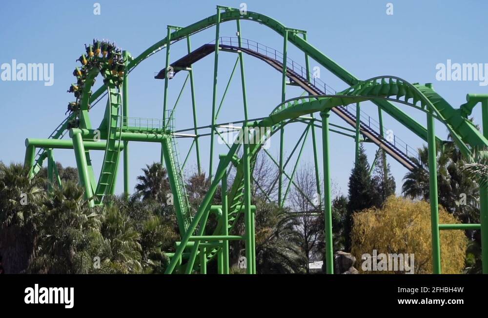 On a roller coaster Stock Videos & Footage - HD and 4K Video Clips - Alamy