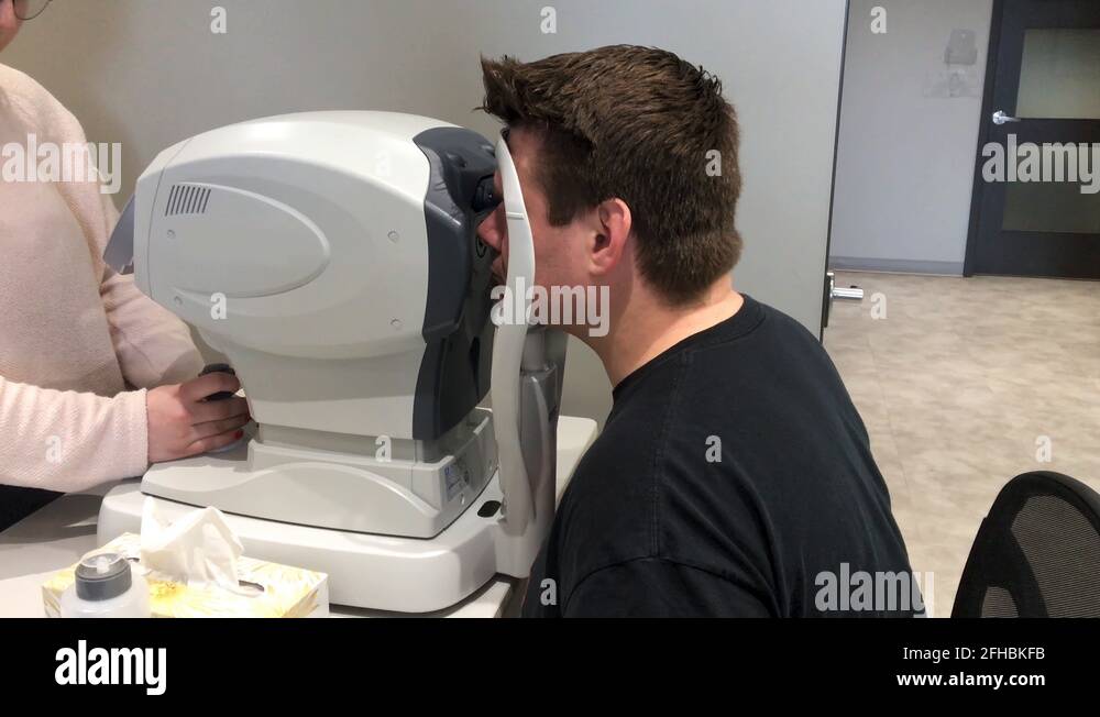 Glaucoma test Stock Videos & Footage - HD and 4K Video Clips - Alamy