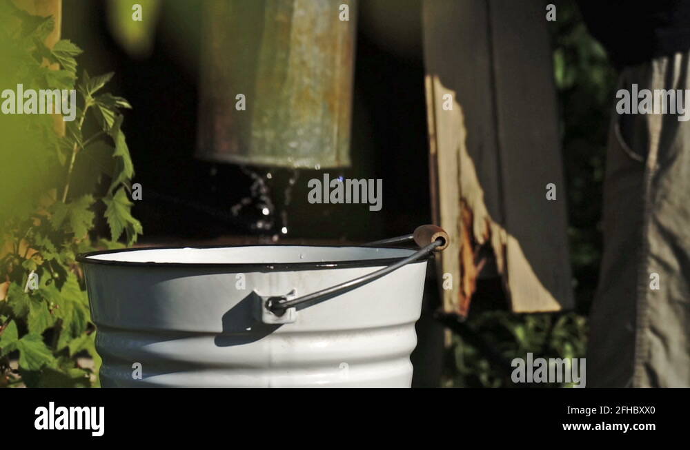 Pouring water bucket well Stock Videos & Footage - HD and 4K Video ...