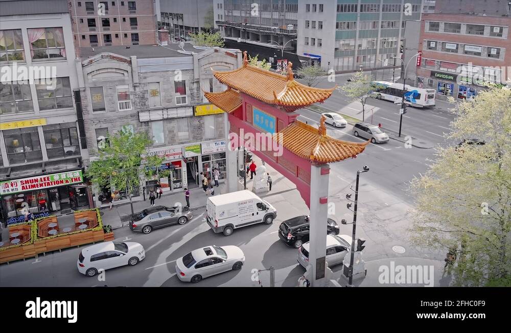 Chinatown gate montreal quebec canada Stock Videos & Footage - HD and ...
