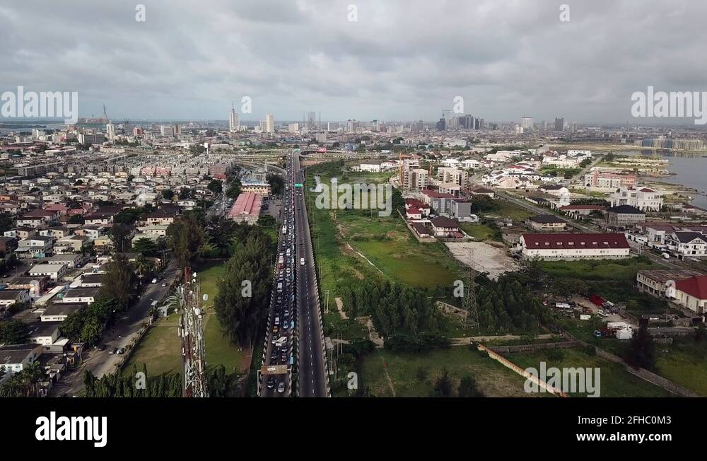 Lagos island skyline Stock Videos & Footage - HD and 4K Video Clips - Alamy
