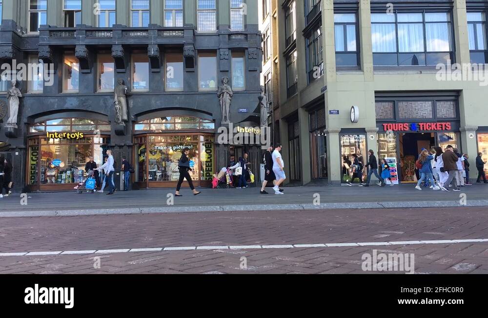 Amsterdam shopping streets Stock Videos & Footage - HD and 4K Video ...
