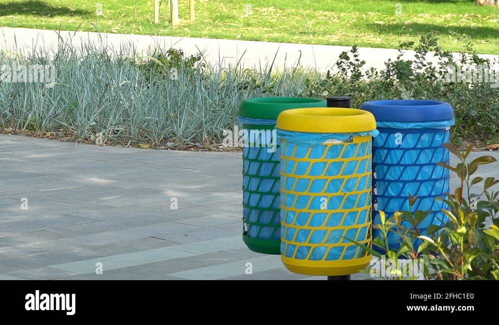 Recycling waste dustbin separation Stock Videos & Footage - HD and 4K ...