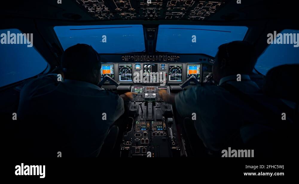 Aircraft cockpit night Stock Videos & Footage - HD and 4K Video Clips ...