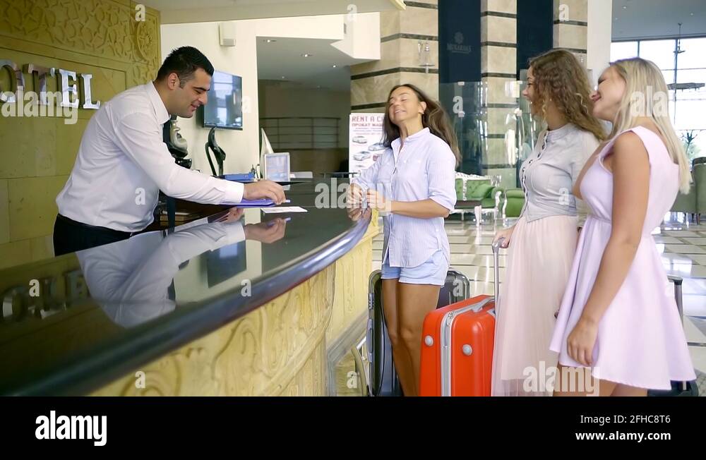 Women check in Stock Videos & Footage - HD and 4K Video Clips - Alamy