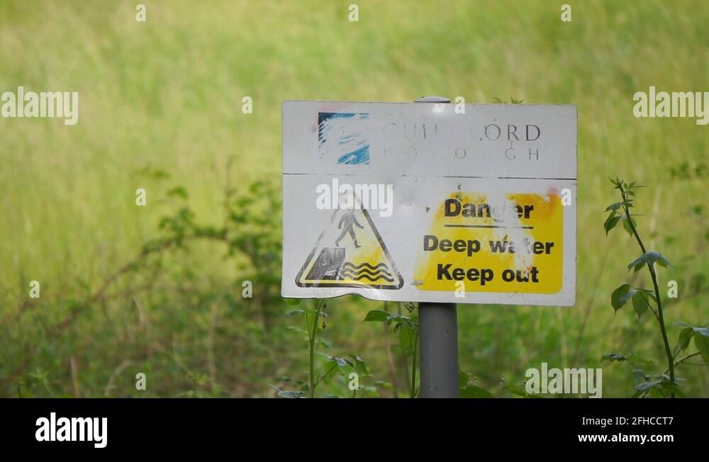 Warning water sign Stock Videos & Footage - HD and 4K Video Clips - Alamy
