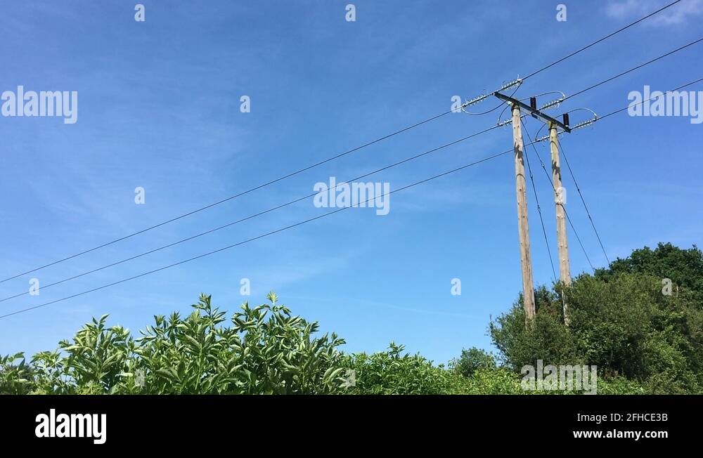 Overhead power cables Stock Videos & Footage - HD and 4K Video Clips ...