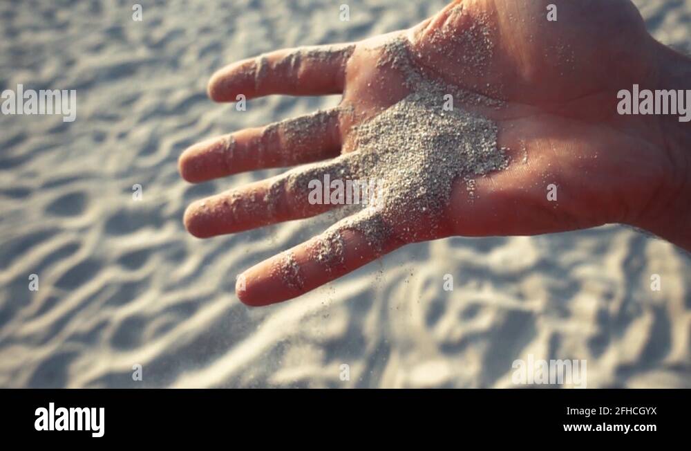 Sand falling through fingers Stock Videos & Footage - HD and 4K Video ...