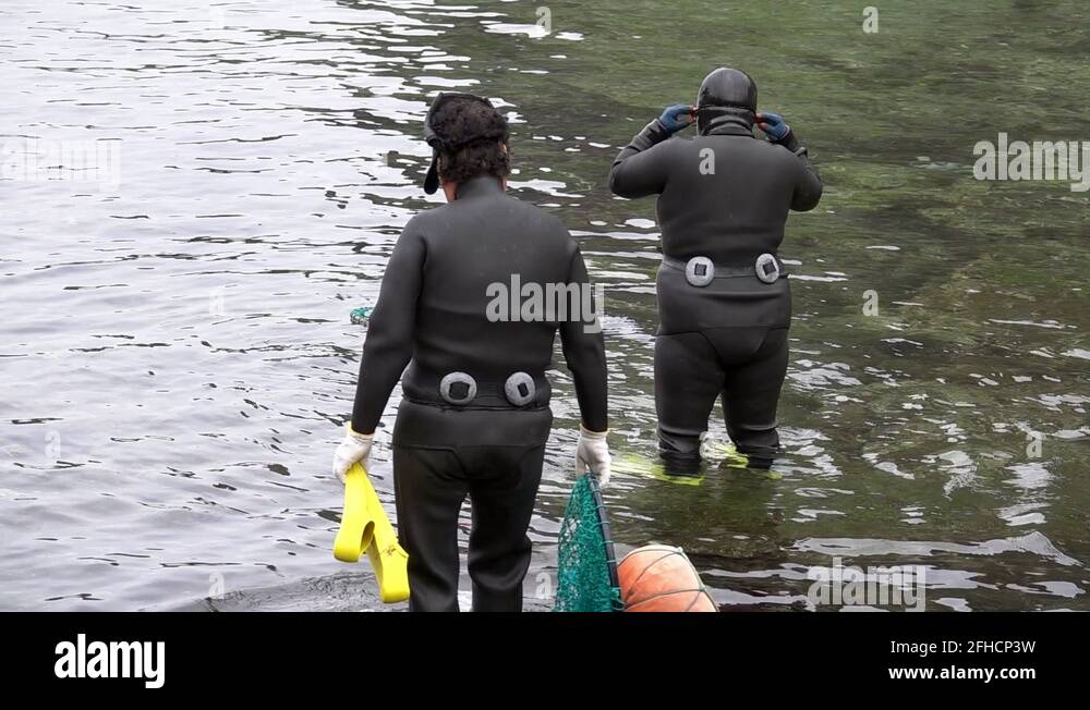 Traditional Women-Divers at Jeju Island, also Called as Haenyeo ...