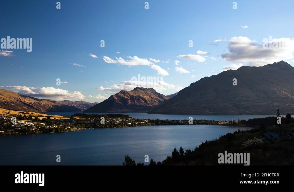 Queenstown lake wakatipu sunset Stock Videos & Footage - HD and 4K ...