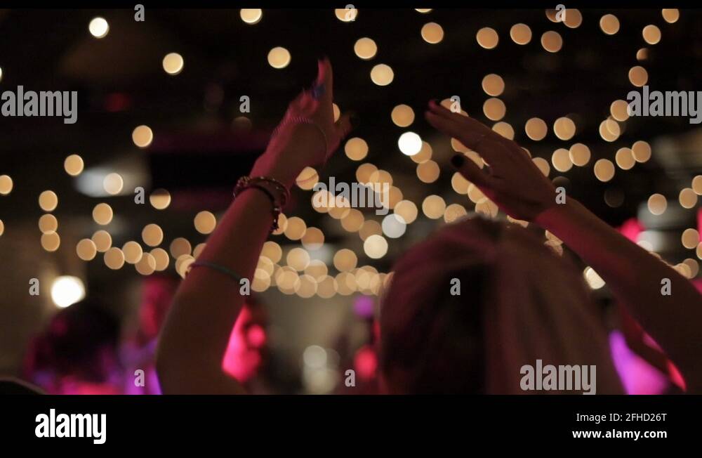 Hands up crowd bar Stock Videos & Footage - HD and 4K Video Clips - Alamy