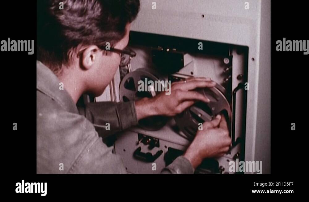 U.S. Army works in North American air defense command headquarters ...