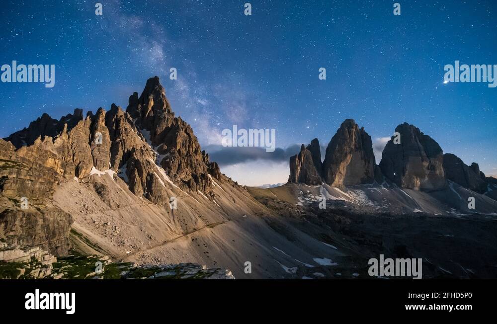 Milky way dolomites Stock Videos & Footage - HD and 4K Video Clips - Alamy