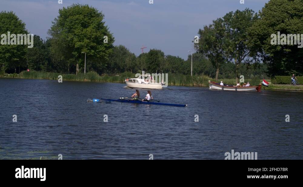 Two girls boat rowing Stock Videos & Footage - HD and 4K Video Clips ...