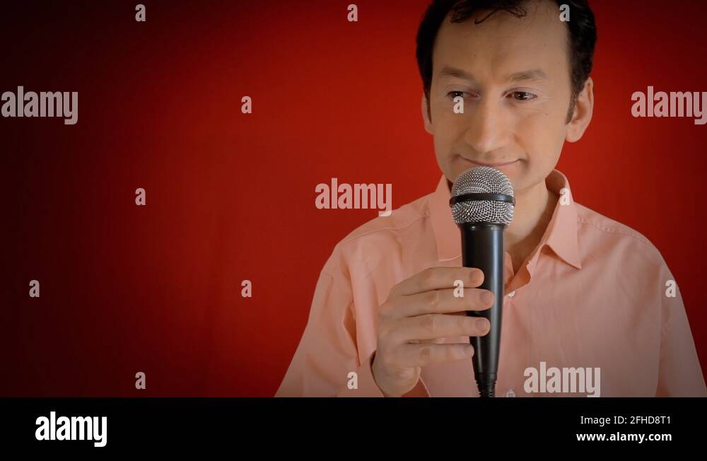 Man mic Stock Videos & Footage - HD and 4K Video Clips - Alamy