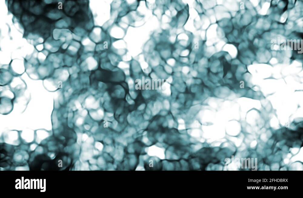 Biological and chemical scene in microscopic scale Stock Video Footage ...