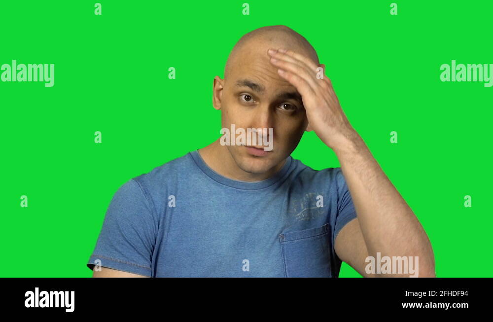 Completely bald shaved head Stock Videos & Footage - HD and 4K Video ...