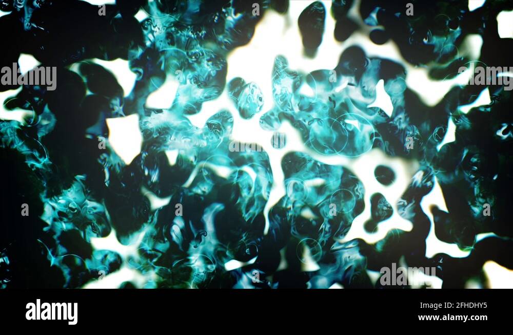 Chemical element in microscopic scale Stock Video Footage - Alamy