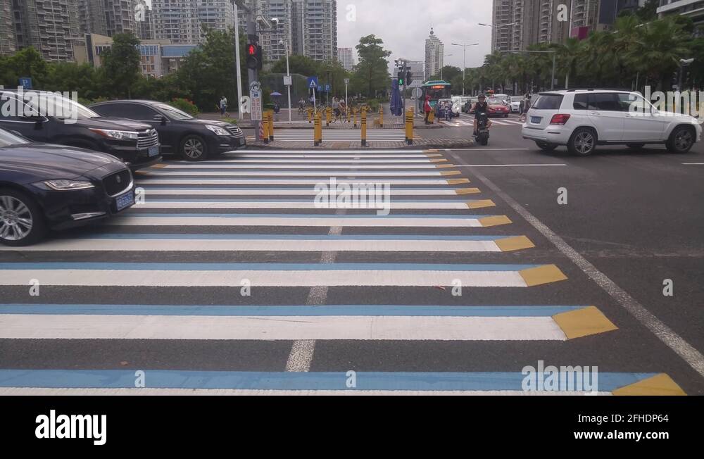 Traffic zebra line Stock Videos & Footage - HD and 4K Video Clips - Alamy