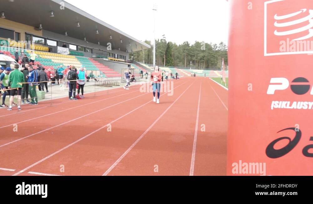 Marathon runner finish line rest Stock Videos & Footage - HD and 4K ...