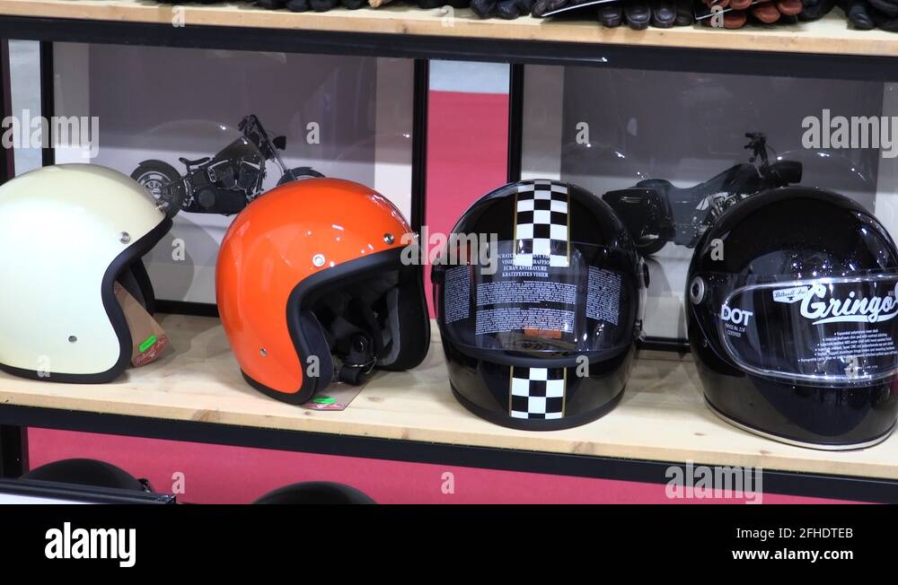 Biker helmets Stock Videos & Footage - HD and 4K Video Clips - Alamy