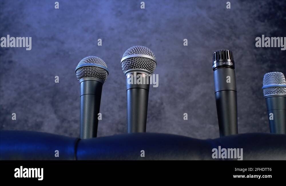 Dynamic microphones Stock Videos & Footage - HD and 4K Video Clips - Alamy
