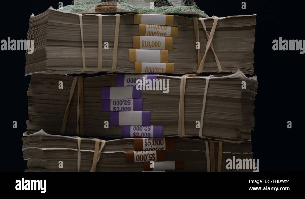 Vertical stack of dollar bills Stock Videos & Footage - HD and 4K Video ...