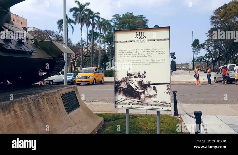 Havana cuba revolution museum tank Stock Videos & Footage - HD and 4K ...