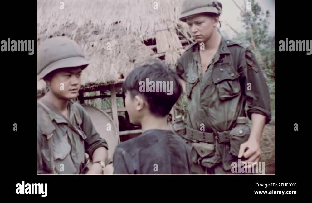 Vietnam war soldier village Stock Videos & Footage - HD and 4K Video ...