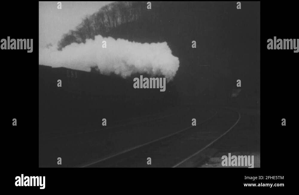 Train engine billowing smoke Stock Videos & Footage - HD and 4K Video ...