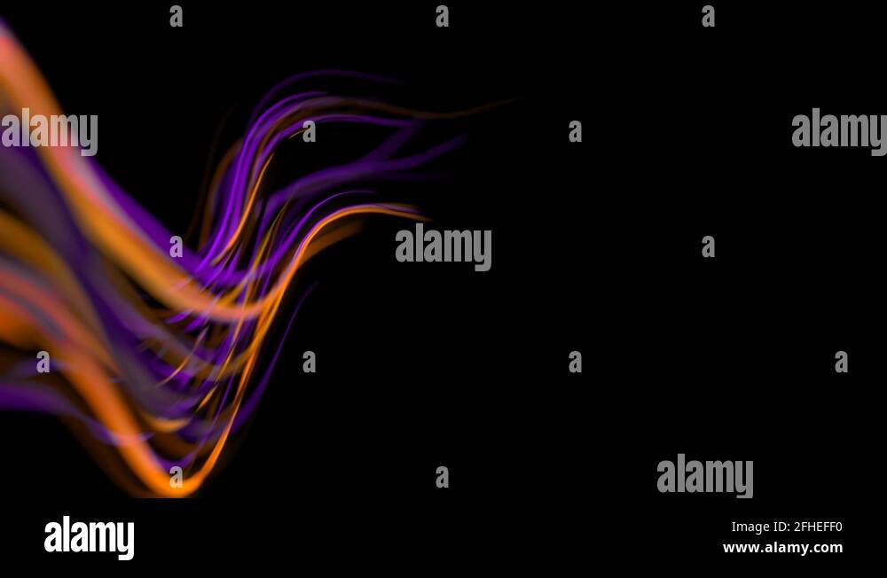 4k abstract neon wavy lines Stock Videos & Footage - HD and 4K Video ...
