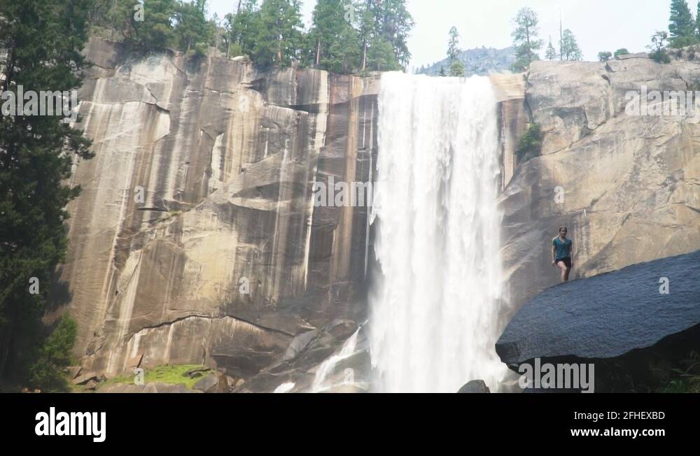 Yosemite waterfall hike Stock Videos & Footage - HD and 4K Video Clips ...
