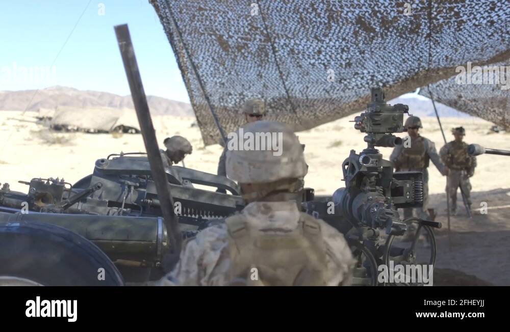 12th Marine Regiment perform a Fire Support Coordination Exercise ...