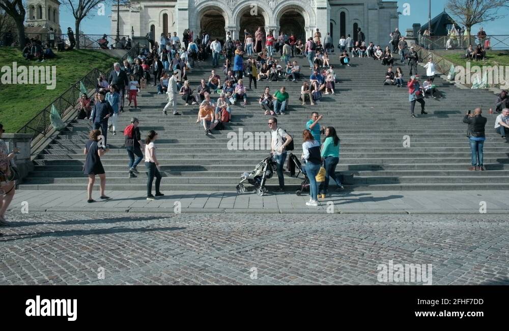 Montmartre steps paris Stock Videos & Footage - HD and 4K Video Clips ...