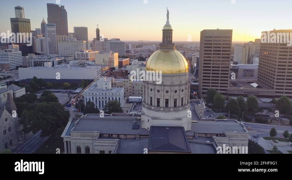 Georgia state capitol dome Stock Videos & Footage - HD and 4K Video ...