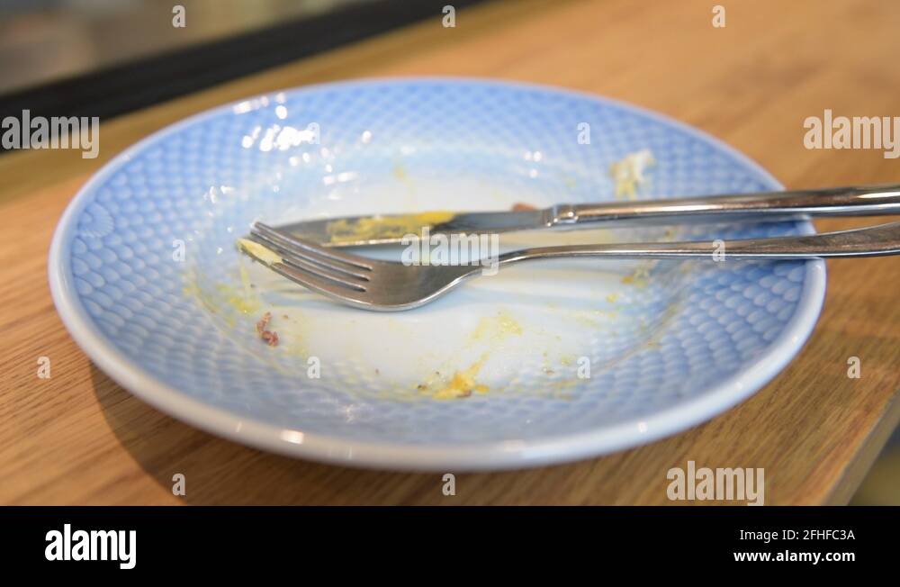 Empty dinner plate after meal Stock Videos & Footage - HD and 4K Video ...