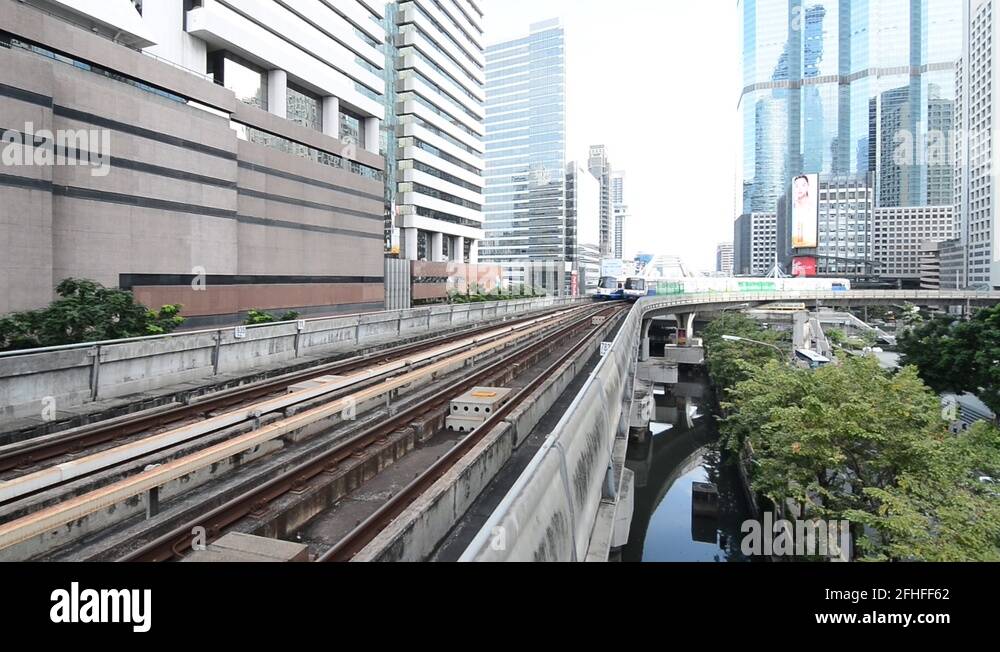 Skytrain metro train mono rail Stock Videos & Footage - HD and 4K Video ...