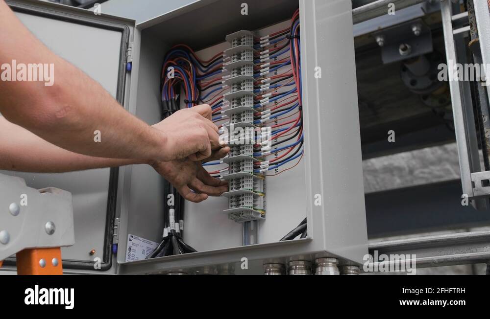 Person working on electrical box Stock Videos & Footage - HD and 4K ...