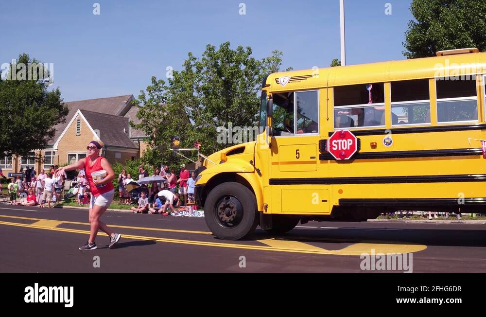 Bus in parade Stock Videos & Footage - HD and 4K Video Clips - Alamy